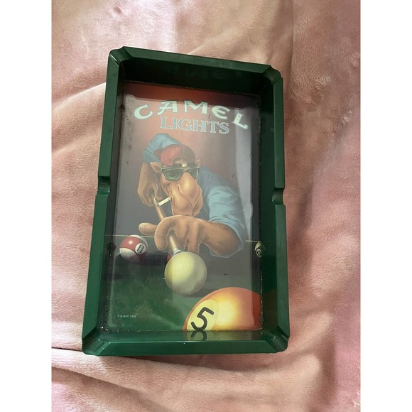 camel | Other | Vintage Ashtray 992 Camel Lights Joe Cool Cigarette ...